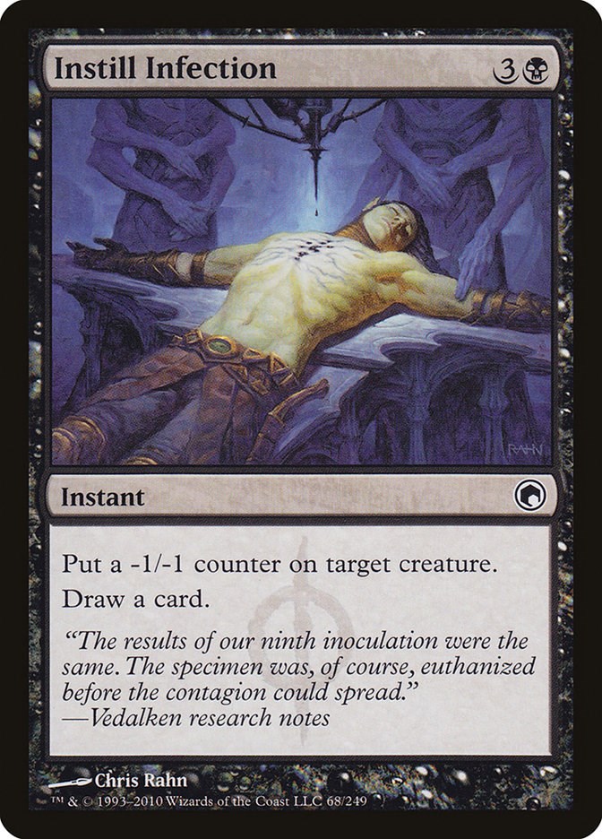 Instill Infection - Scars of Mirrodin - Magic: The Gathering