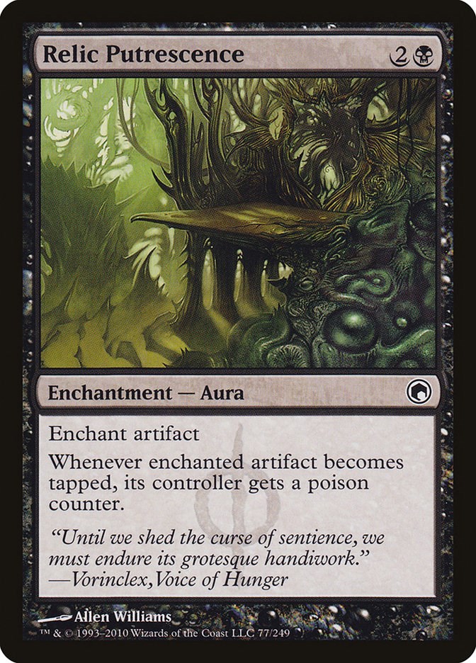 Relic Putrescence - Scars of Mirrodin - Magic: The Gathering