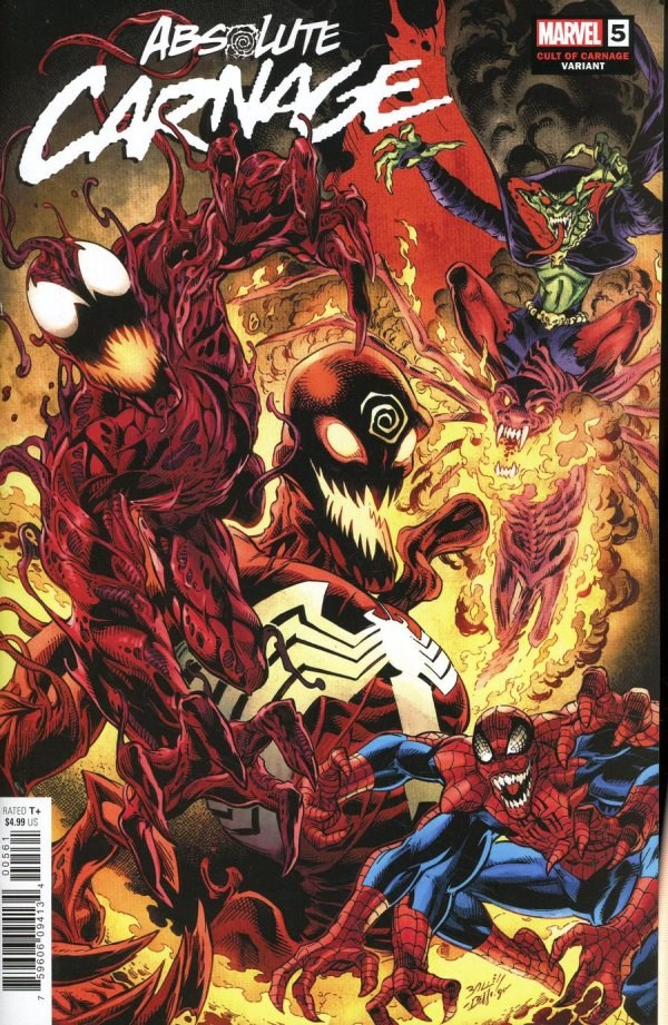 Absolute Carnage #5 (Mark Bagley 'Cult of Carnage') - Absolute Carnage ...