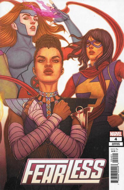 Fearless #4 (Jenny Frison Connecting Cover) - Fearless (2019 Series) - Marvel Comics