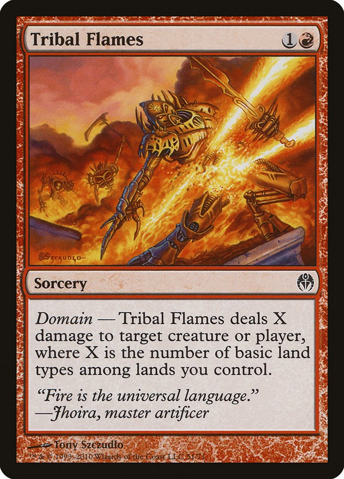 Tribal Flames - Duel Decks: Phyrexia vs. the Coalition - Magic: The ...