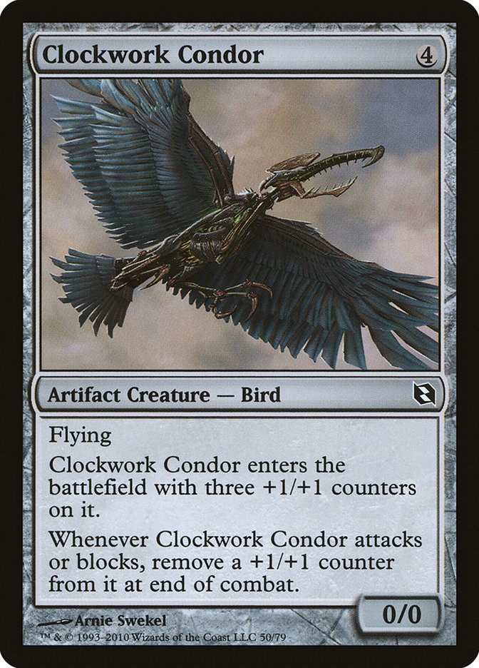 Clockwork Condor - Duel Decks: Elspeth vs. Tezzeret - Magic: The Gathering
