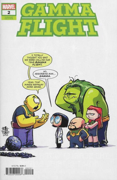 Gamma Flight #2 (Skottie Young Variant) - Gamma Flight (2021 Series ...