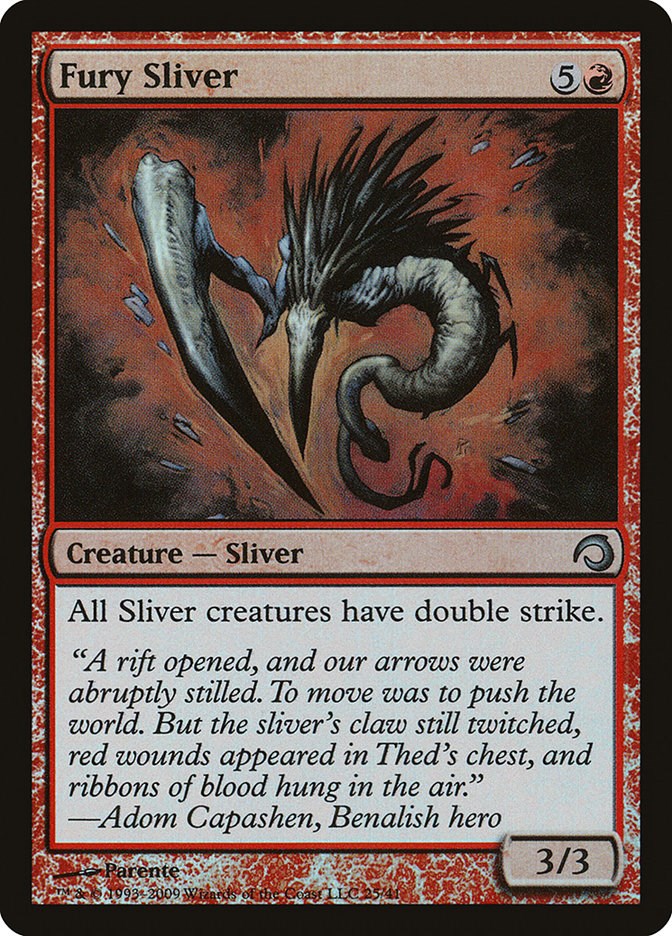 Fury Sliver - Premium Deck Series: Slivers - Magic: The Gathering