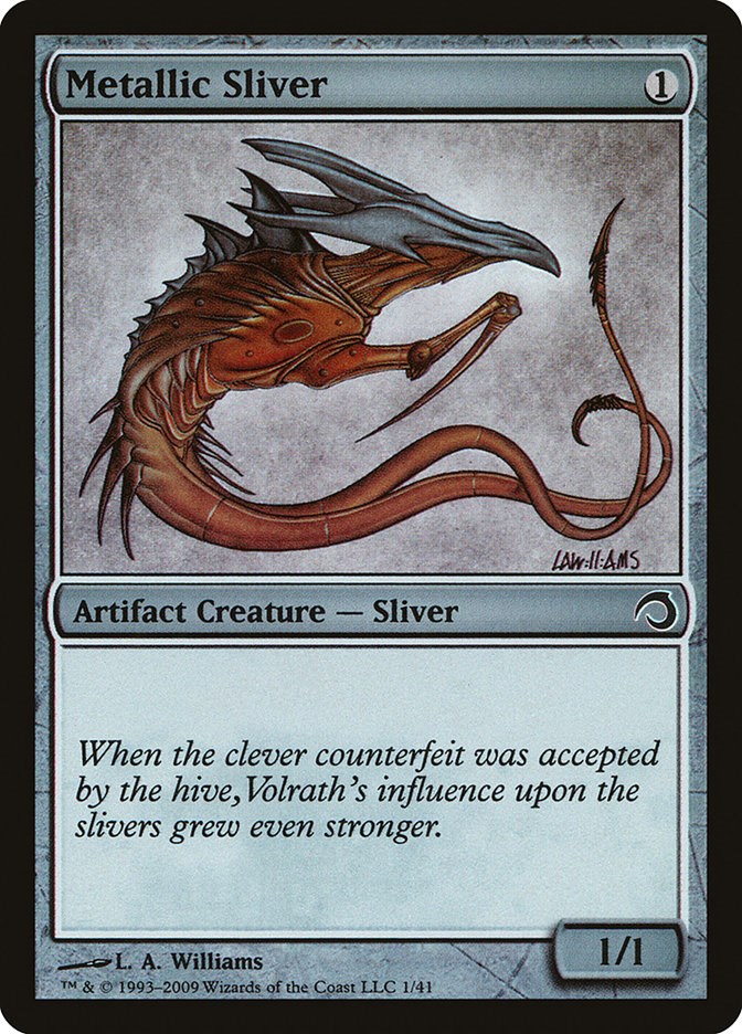 Metallic Sliver - Premium Deck Series: Slivers - Magic: The Gathering