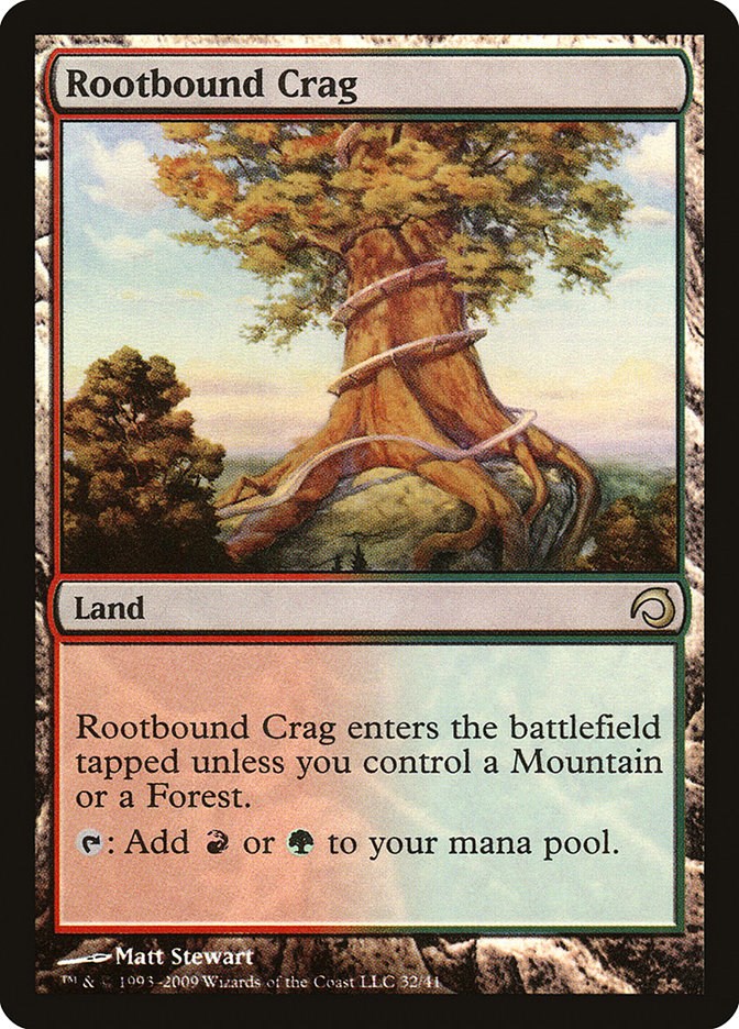 Rootbound Crag - Premium Deck Series: Slivers - Magic: The Gathering