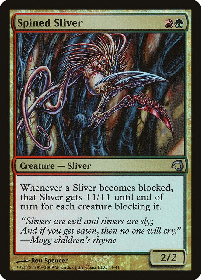 Spined Sliver - Premium Deck Series: Slivers - Magic: The Gathering