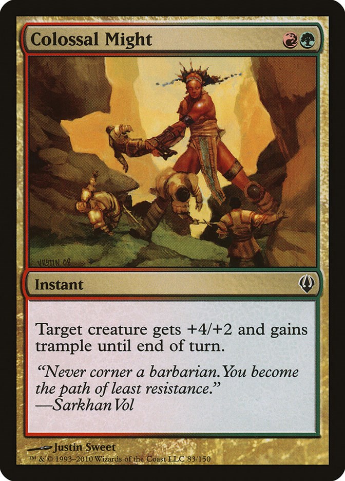 Colossal Might - Archenemy - Magic: The Gathering
