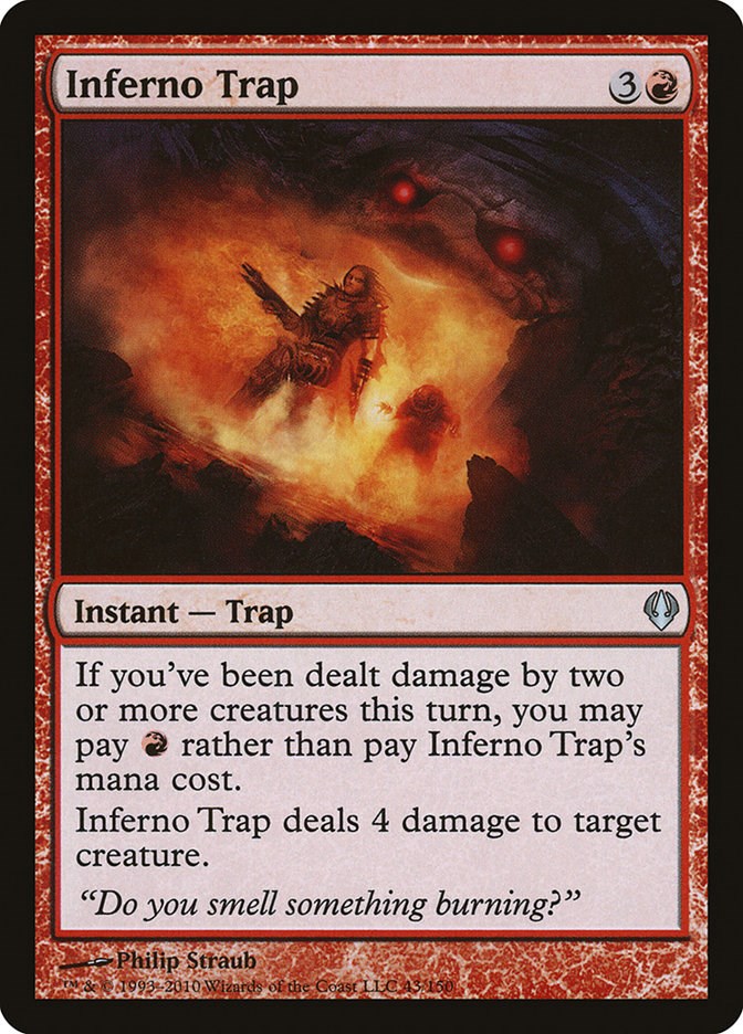 Inferno Trap - Archenemy - Magic: The Gathering