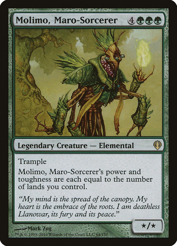 Molimo, Maro-Sorcerer - Archenemy - Magic: The Gathering