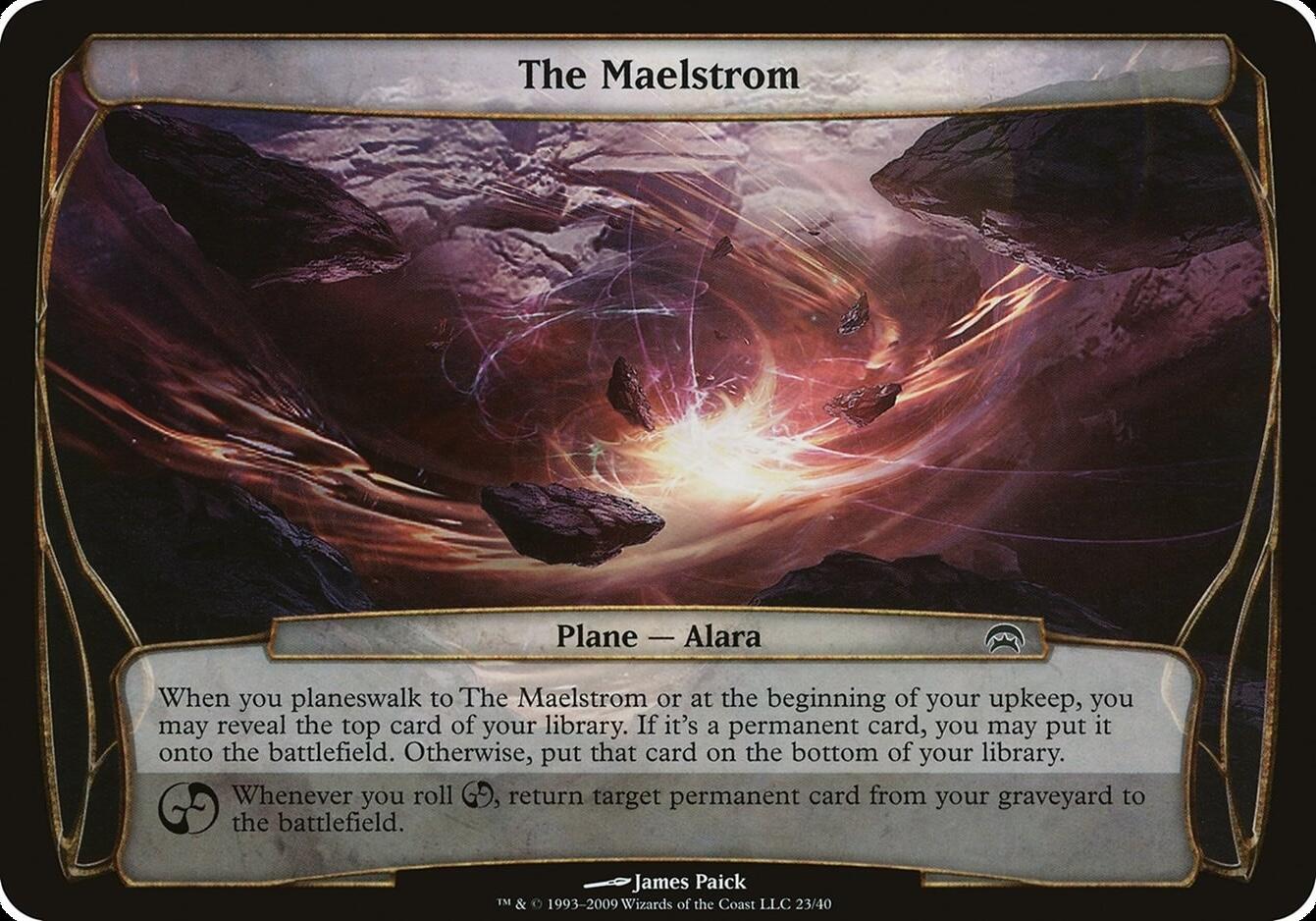 The Maelstrom (Planechase) - Oversize Cards - Magic: The Gathering