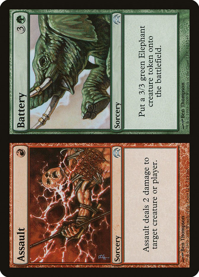 Assault // Battery - Planechase - Magic: The Gathering