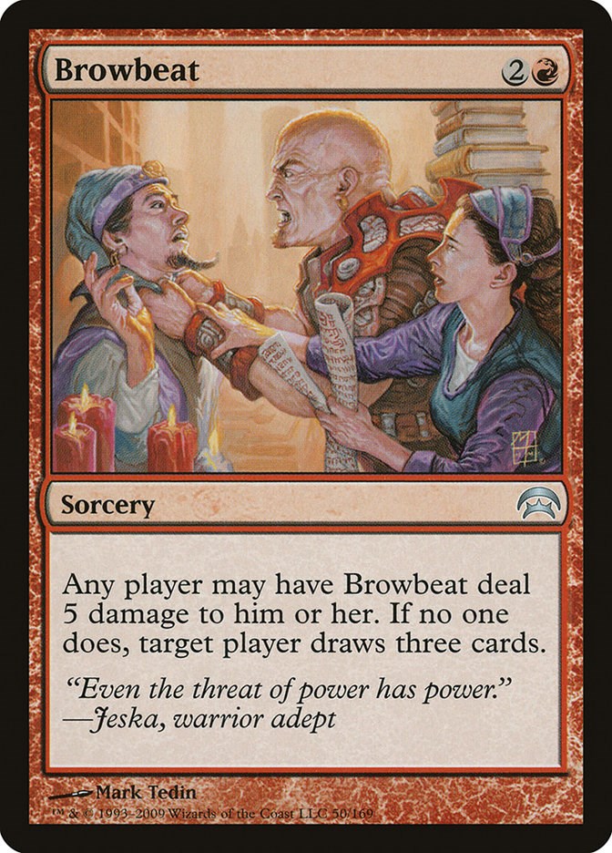 Browbeat - Planechase - Magic: The Gathering