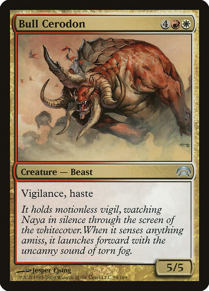 Bull Cerodon - Planechase - Magic: The Gathering