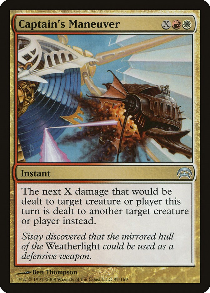 Captain's Maneuver - Planechase - Magic: The Gathering
