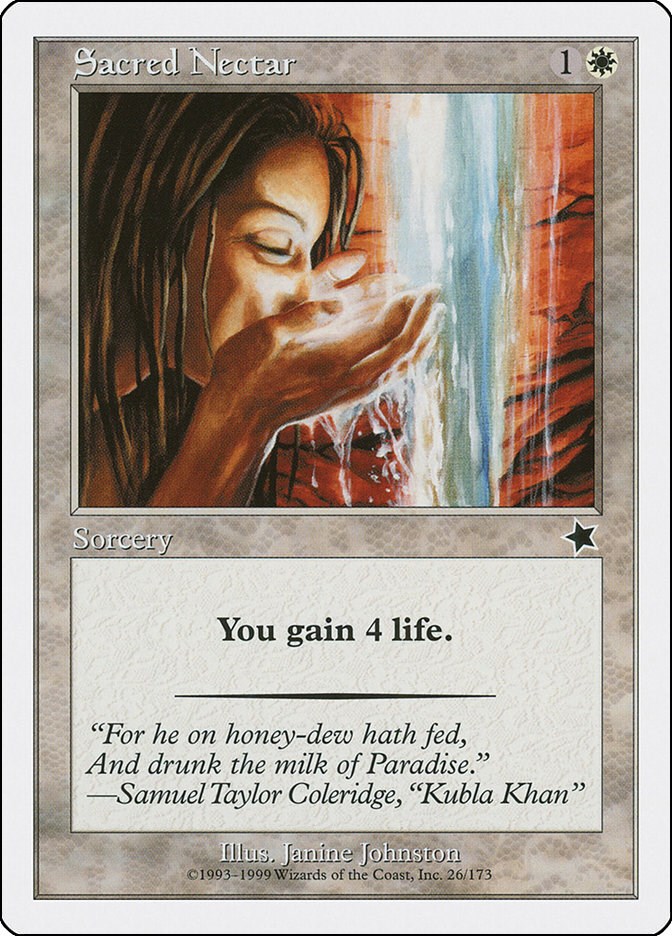 Sacred Nectar - Starter 1999 - Magic: The Gathering