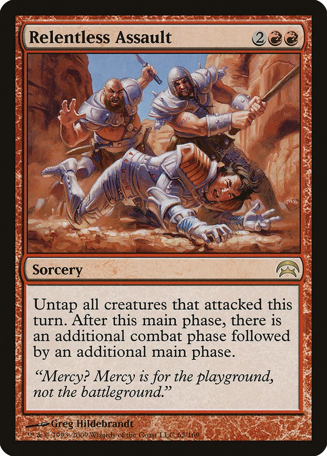 Relentless Assault - Planechase - Magic: The Gathering