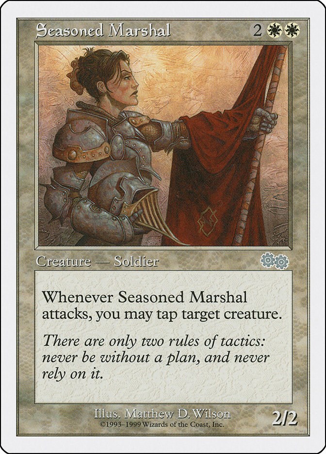 Seasoned Marshal - Battle Royale Box Set - Magic: The Gathering