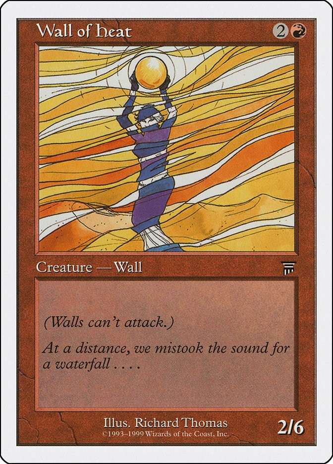 Wall of Heat - Battle Royale Box Set - Magic: The Gathering