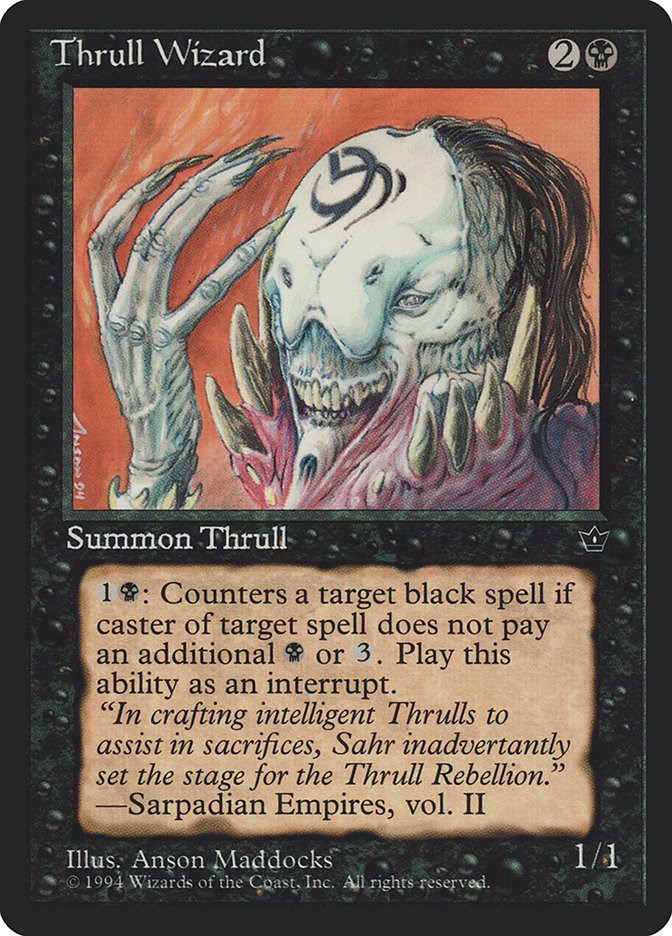 Thrull Wizard - Fallen Empires - Magic: The Gathering