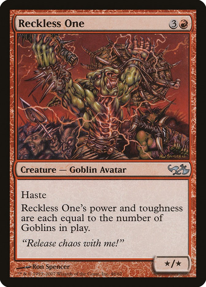 Reckless One - Duel Decks: Elves vs. Goblins - Magic: The Gathering