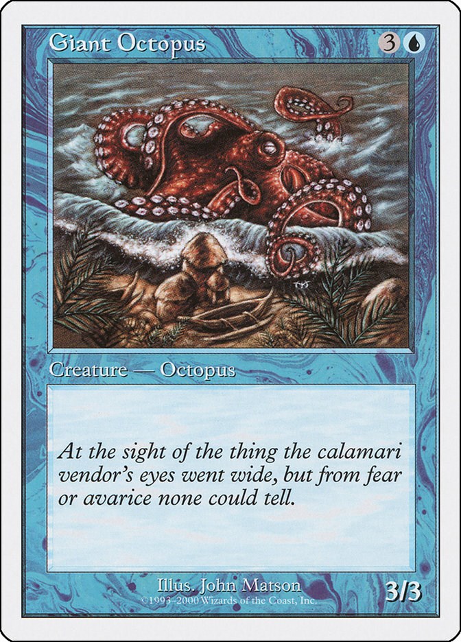Giant Octopus - Starter 2000 - Magic: The Gathering