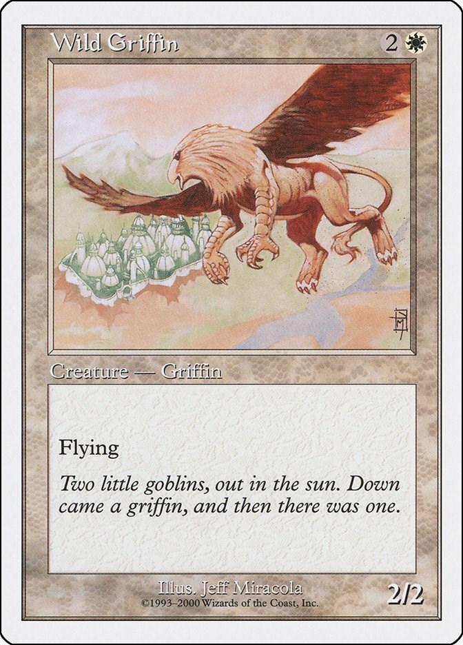 Wild Griffin - Starter 2000 - Magic: The Gathering