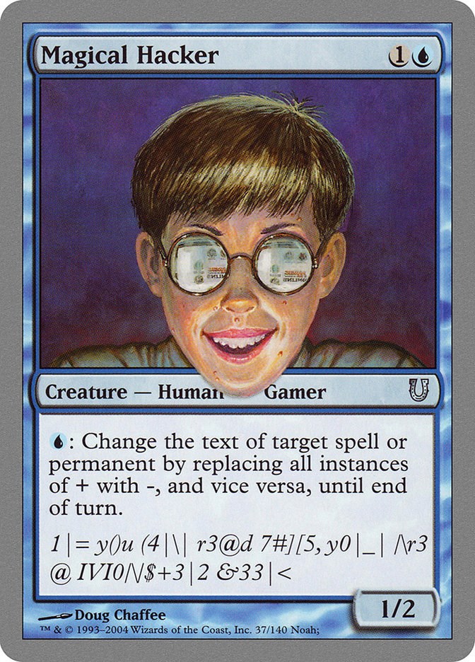 Magical Hacker - Unhinged - Magic: The Gathering