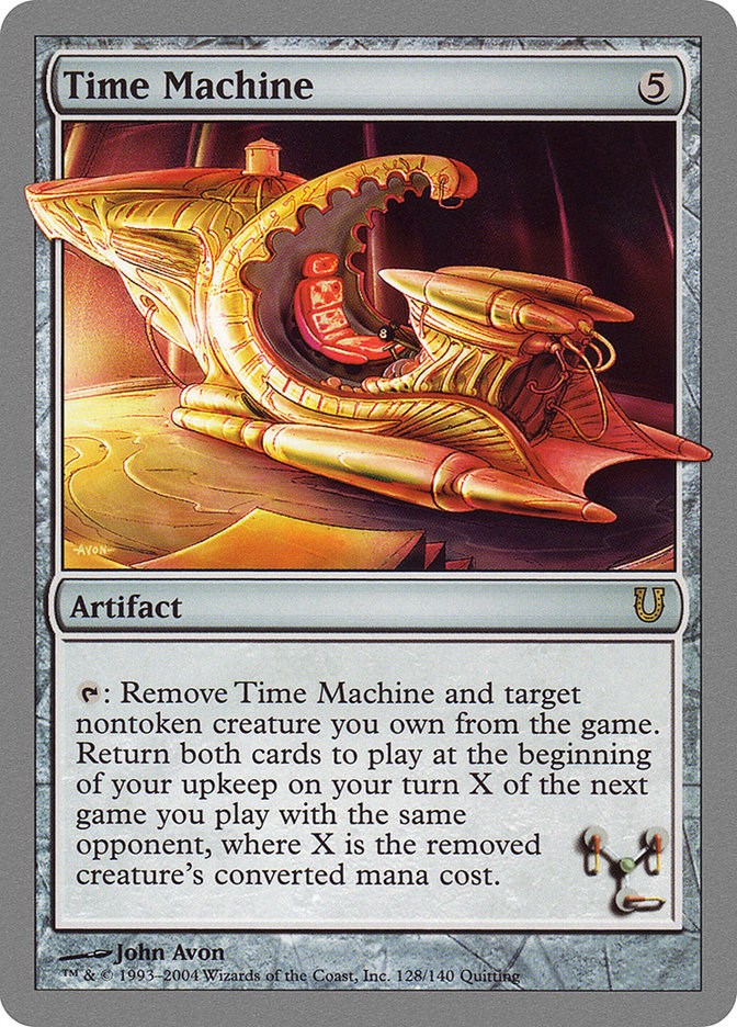 Time Machine - Unhinged - Magic: The Gathering