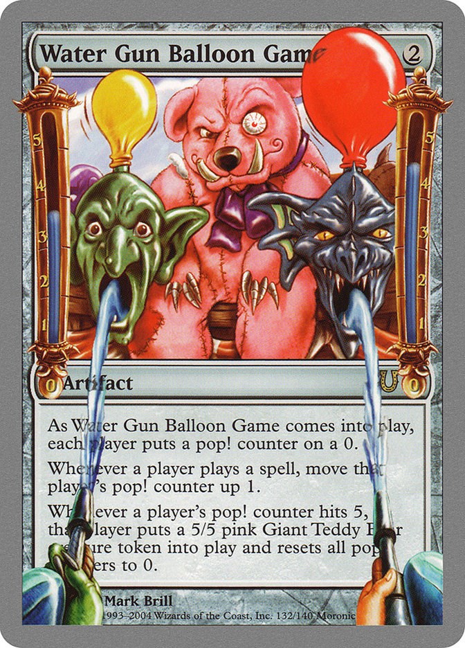 Water Gun Balloon Game - Unhinged - Magic: The Gathering
