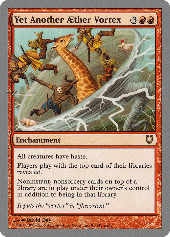 Yet Another Aether Vortex - Unhinged - Magic: The Gathering