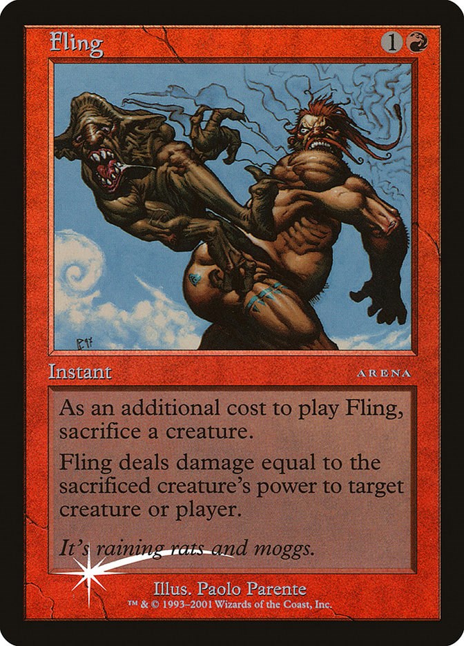 Fling - Arena Promos - Magic: The Gathering