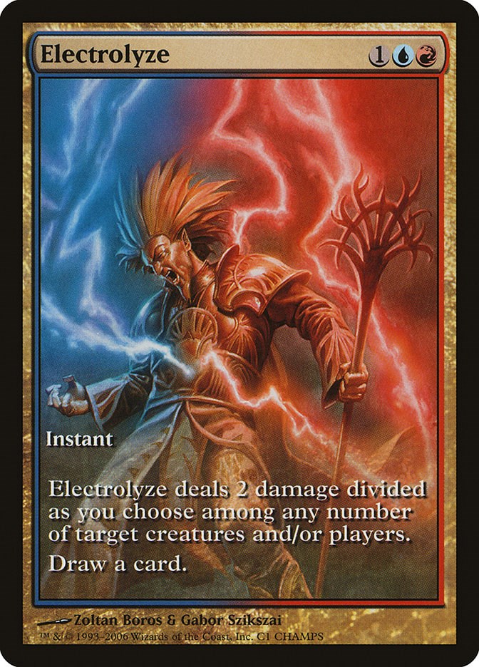 Electrolyze - Champs Promos - Magic: The Gathering
