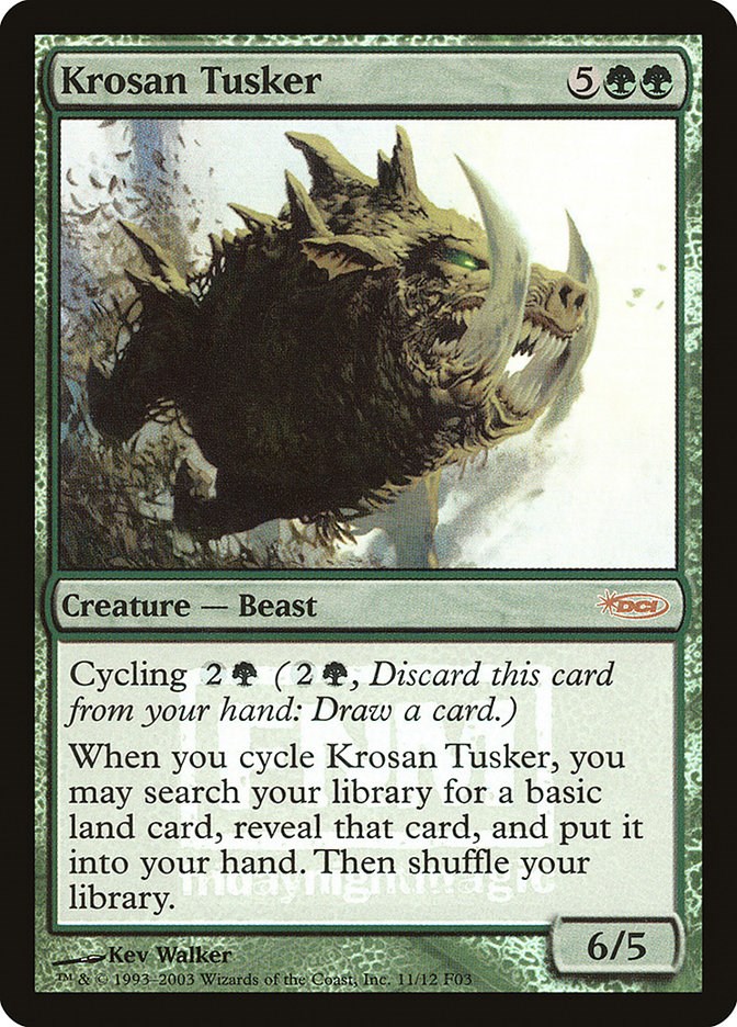 Krosan Tusker - FNM Promos - Magic: The Gathering