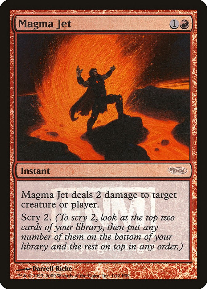 Magma Jet - FNM Promos - Magic: The Gathering