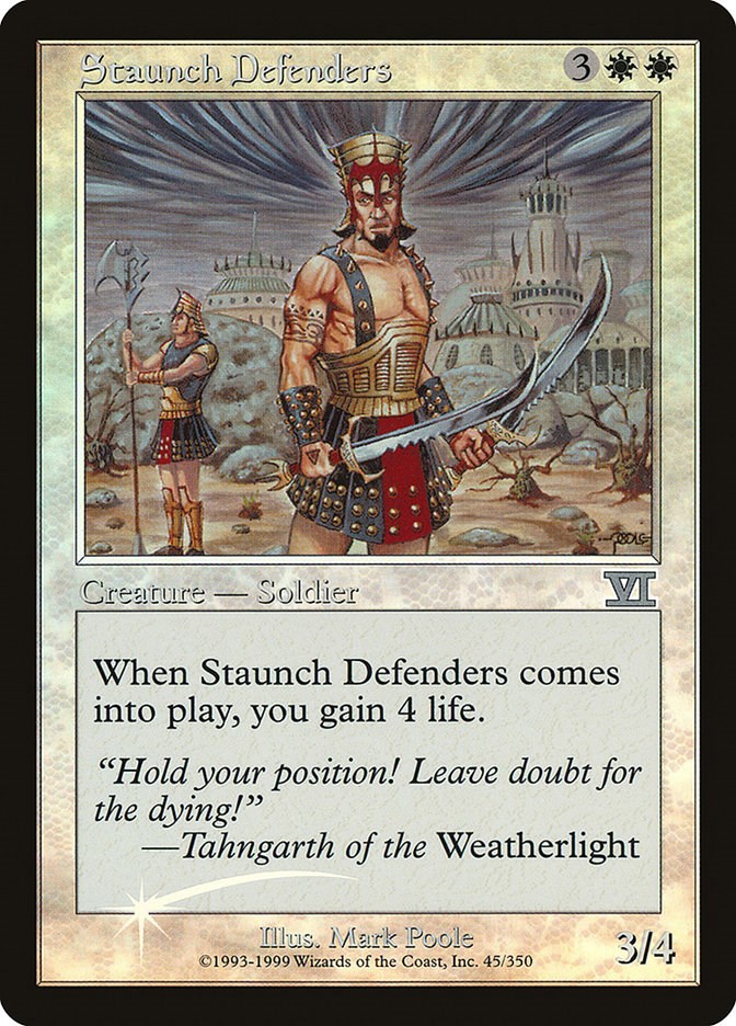 Staunch Defenders - FNM Promos - Magic: The Gathering