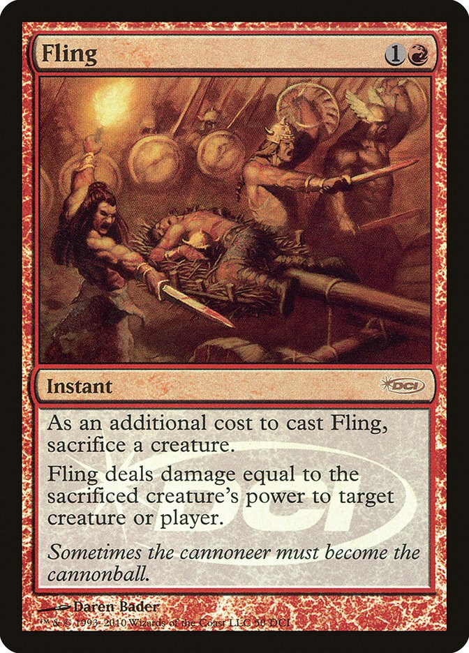Fling (DCI) - WPN & Gateway Promos - Magic: The Gathering