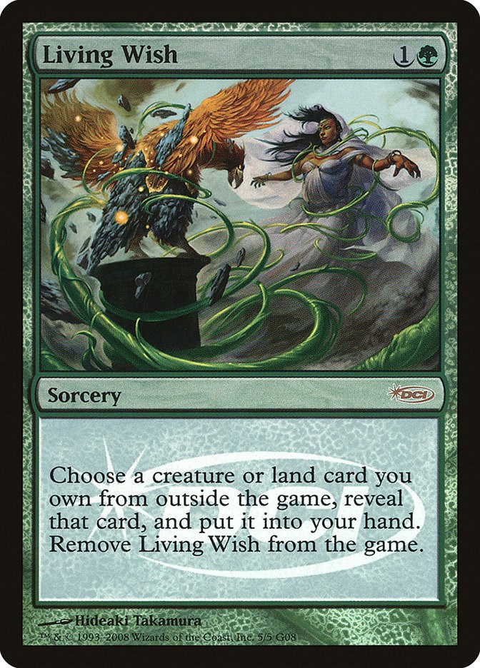 Living Wish - Judge Promos - Magic: The Gathering
