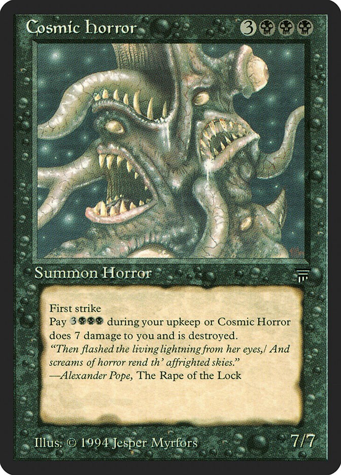 Cosmic Horror - Legends - Magic: The Gathering