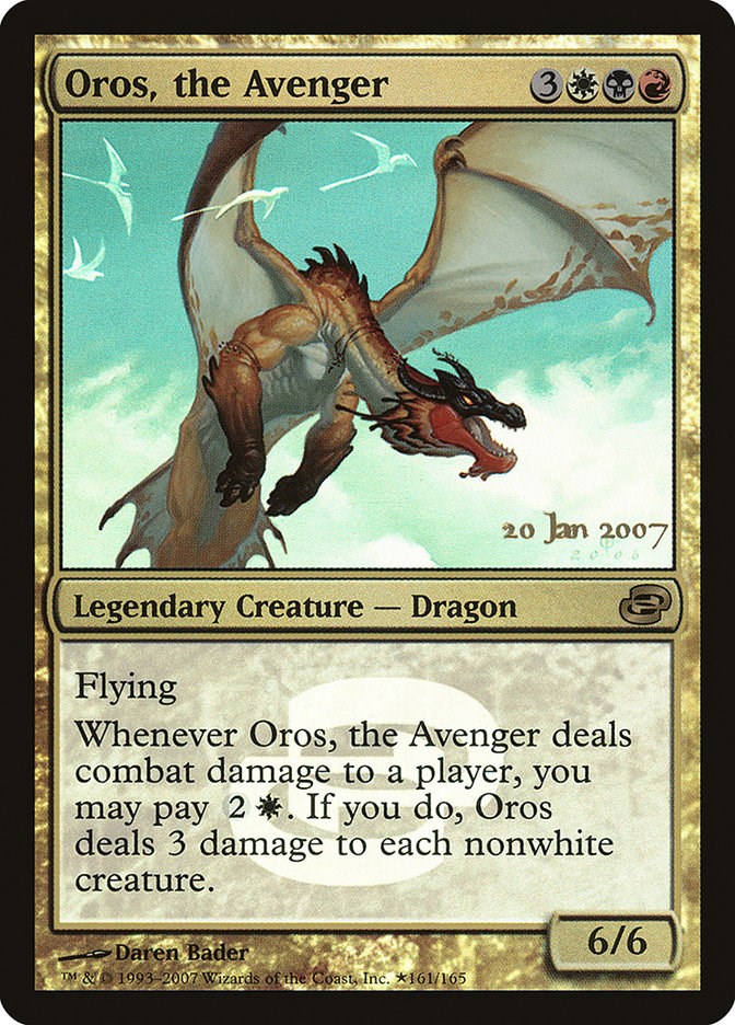 Oros, the Avenger - Prerelease Cards - Magic: The Gathering
