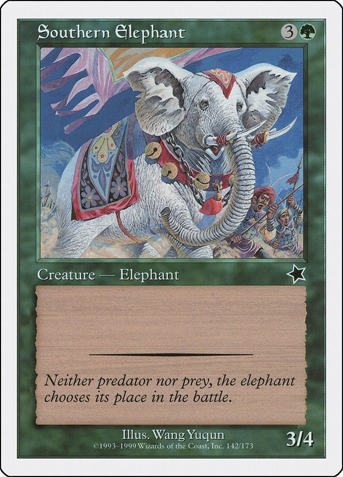 Southern Elephant - Starter 1999 - Magic: The Gathering