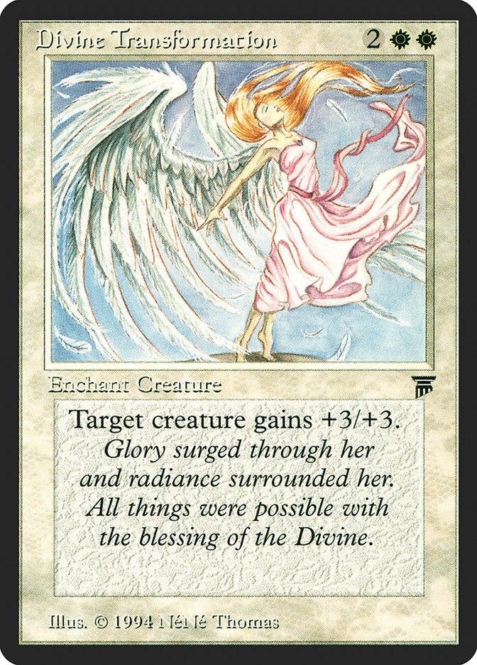 Divine Transformation - Legends - Magic: The Gathering