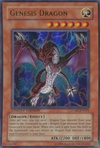 Genesis Dragon - Shonen Jump Magazine Promos - YuGiOh