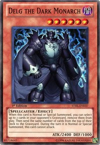 Delg the Dark Monarch - Starstrike Blast - YuGiOh