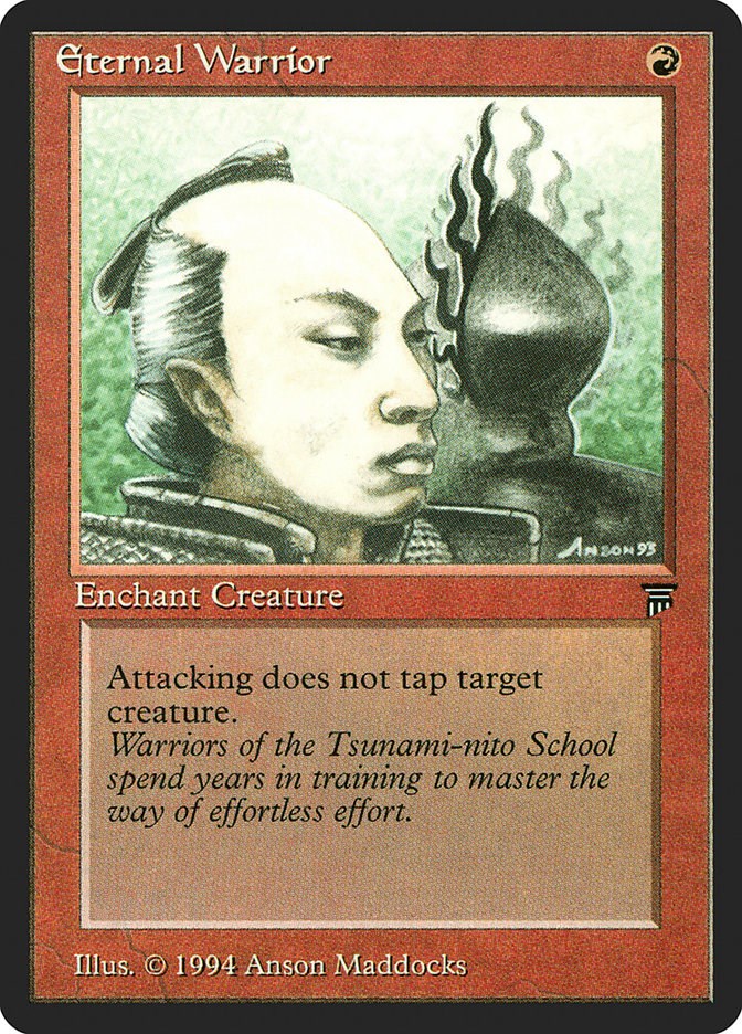 Eternal Warrior - Legends - Magic: The Gathering