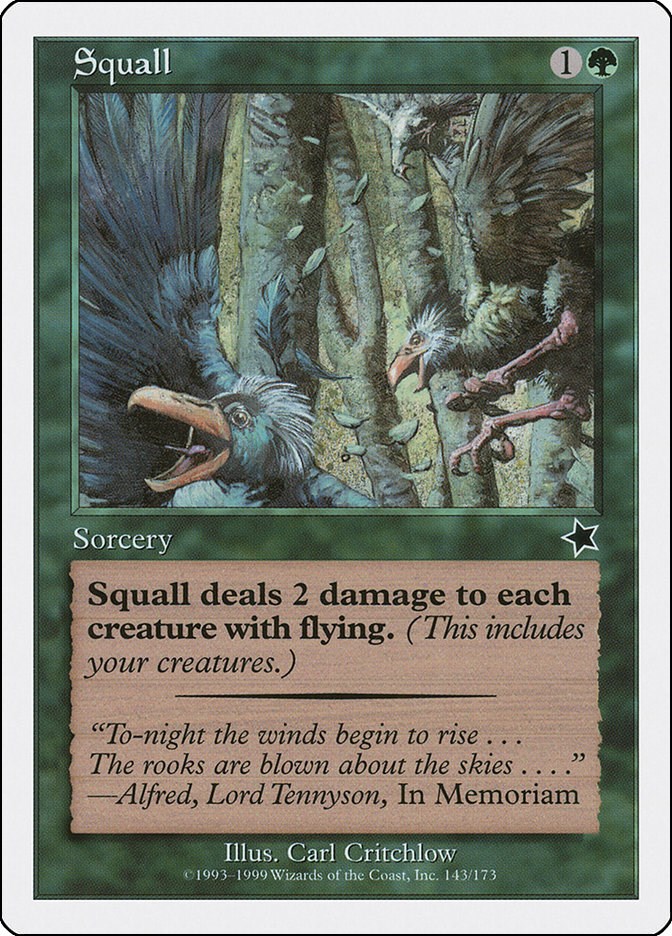 Squall - Starter 1999 - Magic: The Gathering
