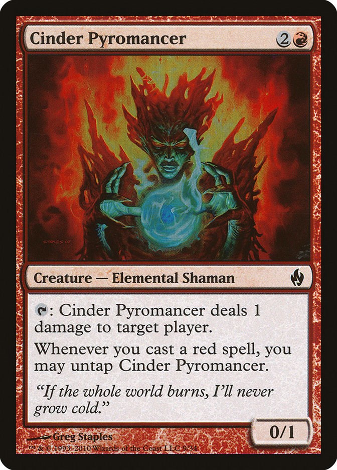 Cinder Pyromancer - Premium Deck Series: Fire and Lightning - Magic ...