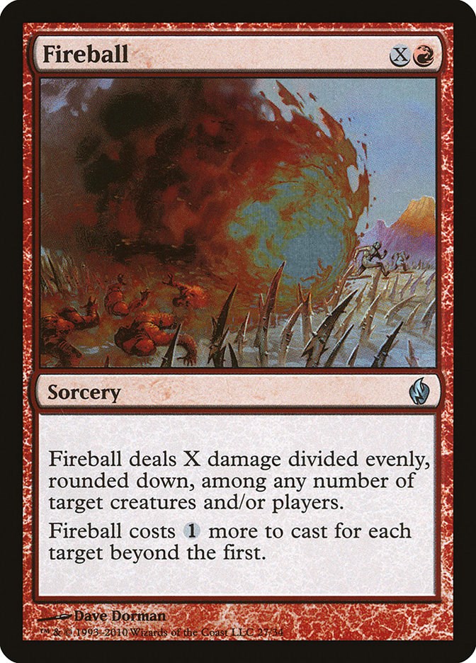 Fireball - Premium Deck Series: Fire and Lightning - Magic: The Gathering