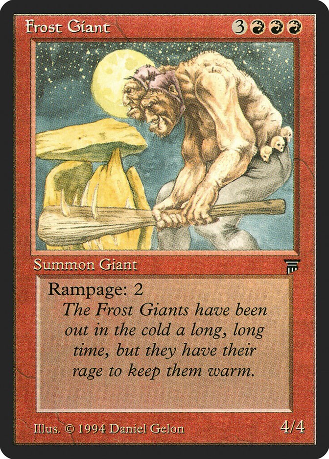 Frost Giant - Legends - Magic: The Gathering