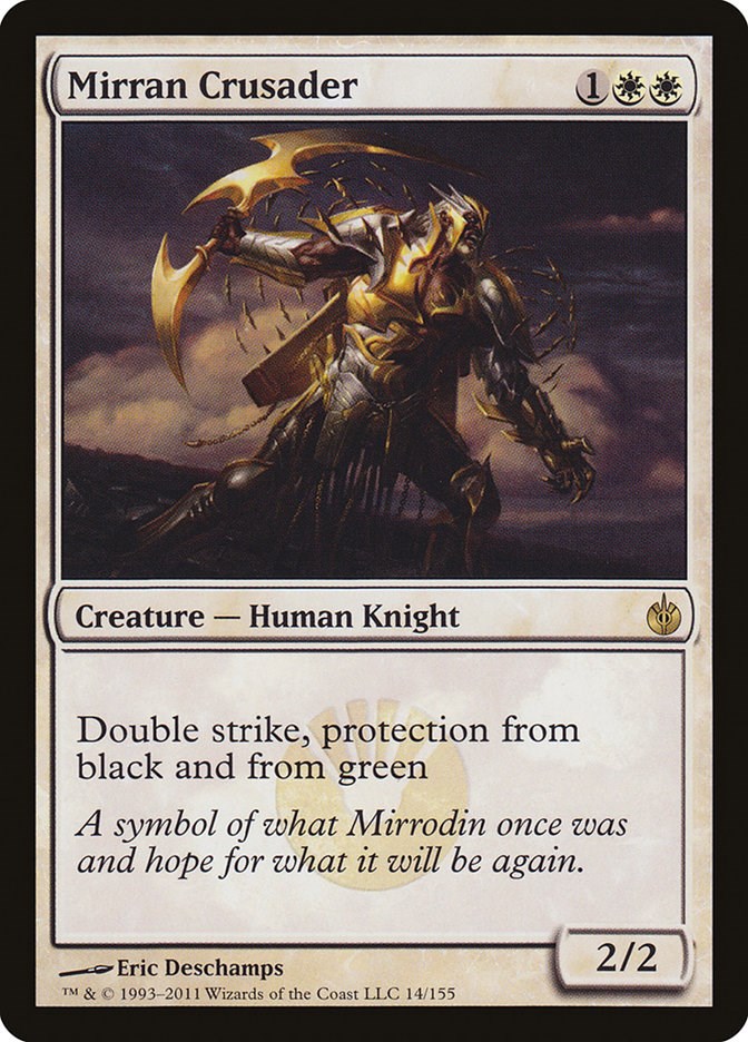 Mirran Crusader - Mirrodin Besieged - Magic: The Gathering